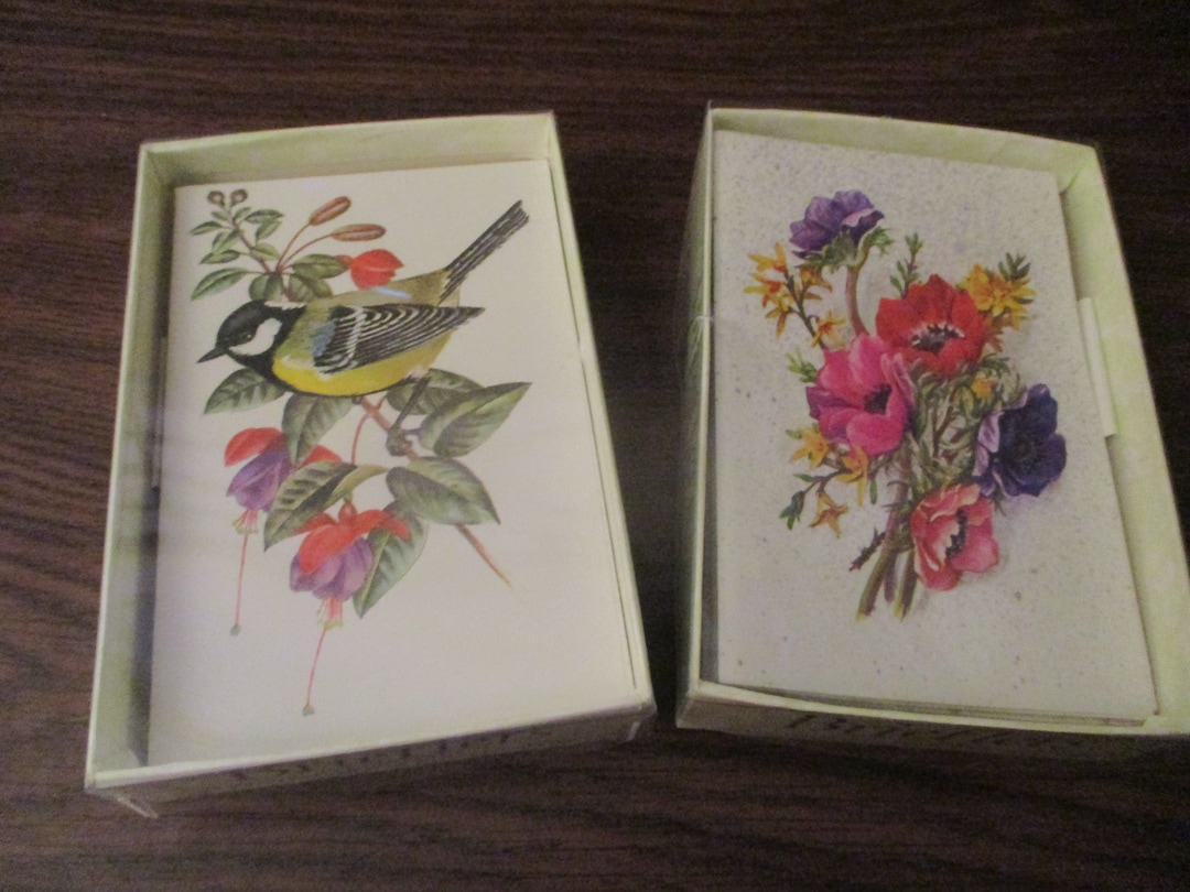 Two Boxes of Brieflets Notelet Stationery Letter Writing Set Note Paper ...