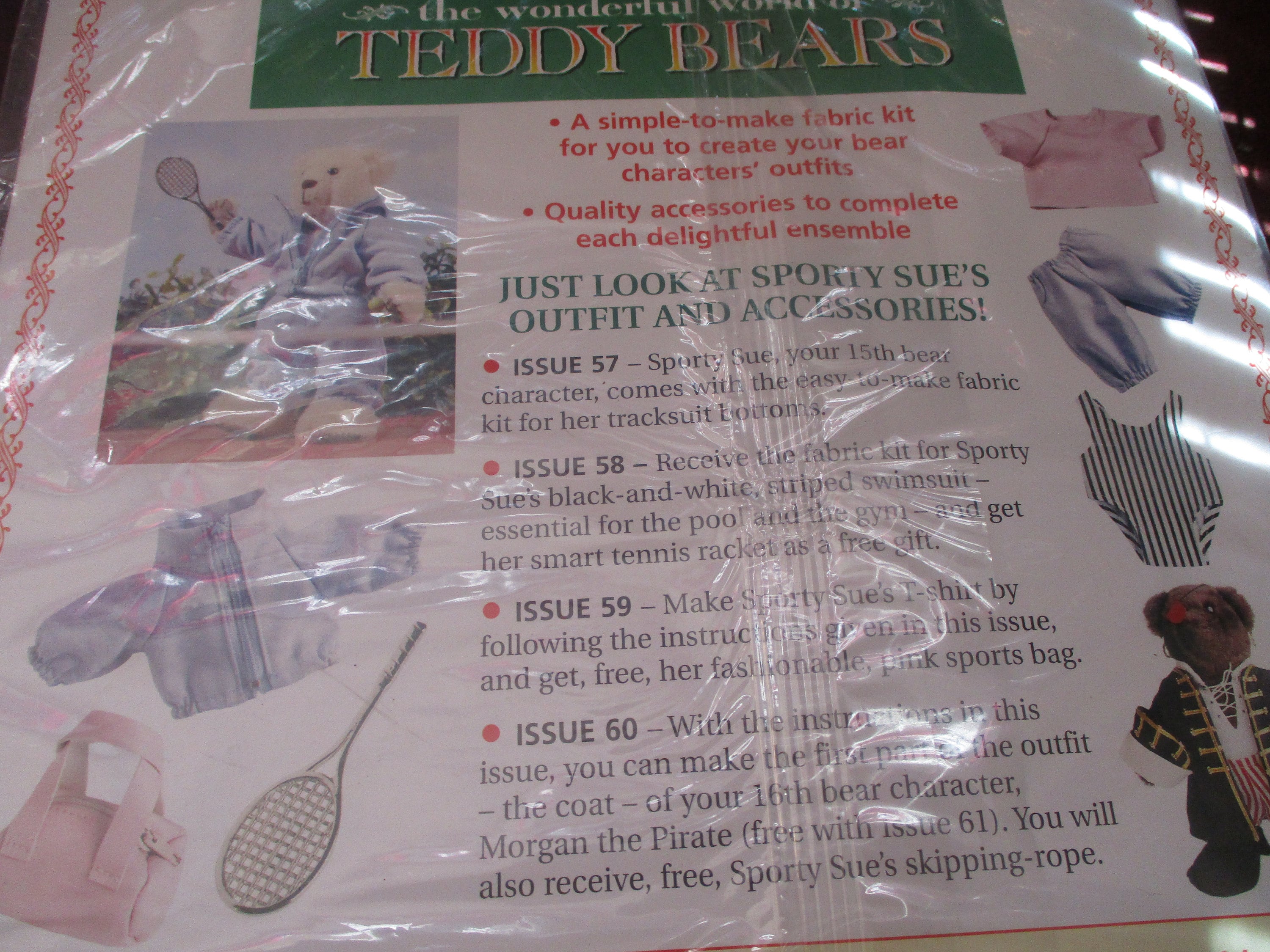 The Wonderful World of Teddy Bears Magazine with Clothes to | Etsy