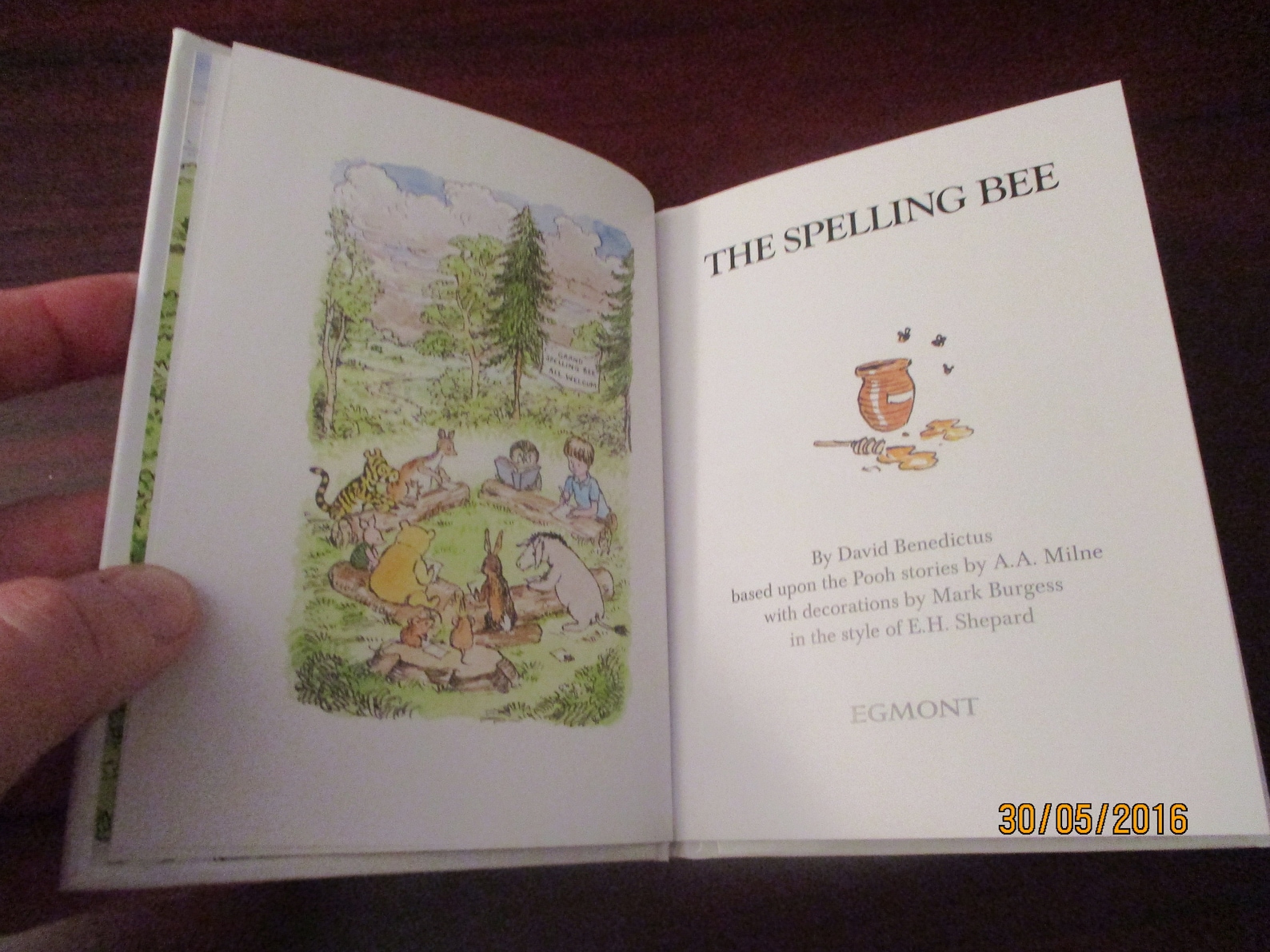 Winnie the Pooh Small Story Book Vol 21 the Spelling Bee - Etsy UK