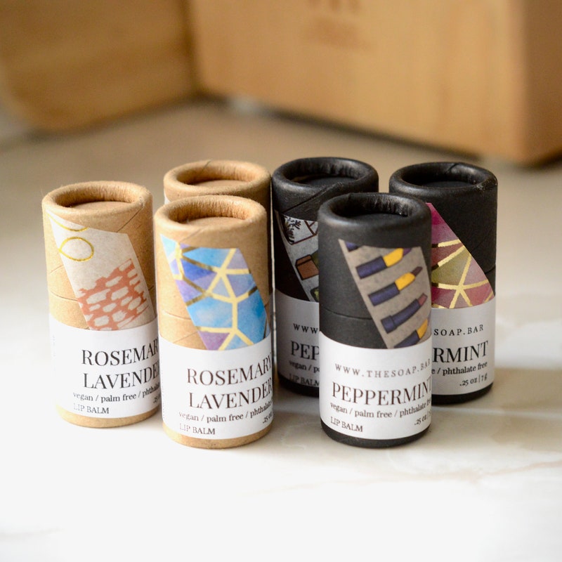 Mini Handmade Lip Balm - Etsy