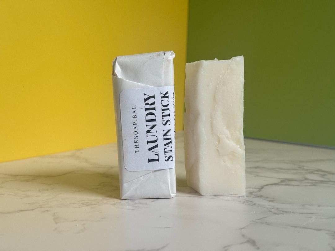 Laundry Stain Stick Vegan -eco Friendly Cleaning -zero Waste -coconut ...