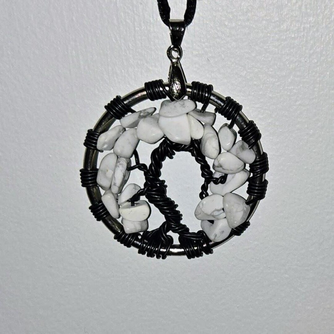 Handmade Bonsai Style Tree of Life Pendant Necklace Wire Wrapped ...