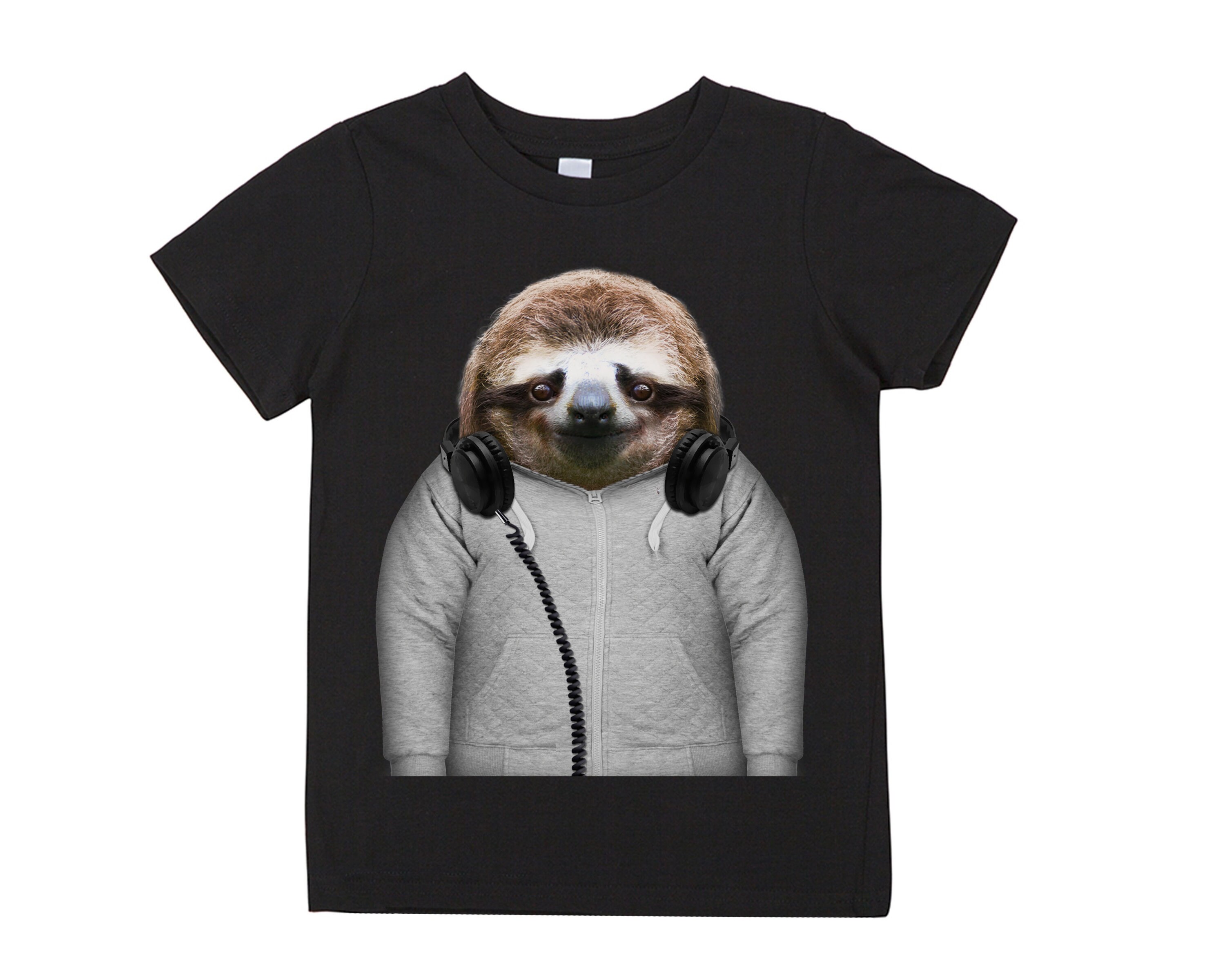 Sloth Kids Tee - Etsy