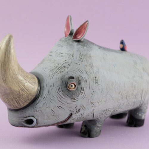 Ceramic Sculpture Figurine Tapir Animal Sculpture - Etsy Australia
