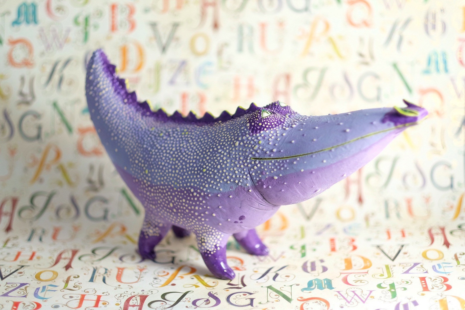 Ceramic Figurine Ceramic Sculpture Crocodile Figurine - Etsy