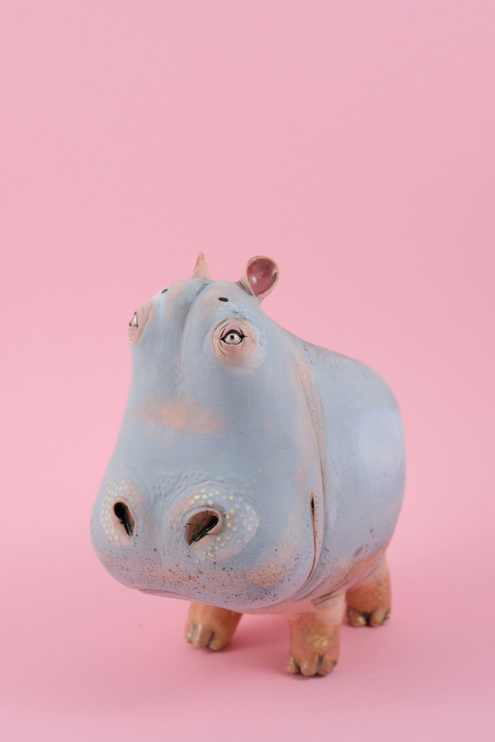Ceramic Sculpture Ceramic Figurine Hyppo Hippopotamus - Etsy
