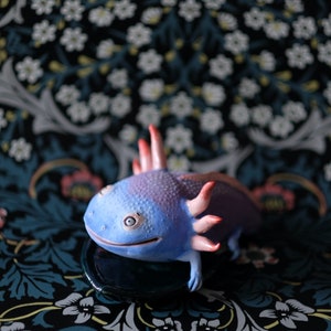 Axolotl - Axolotl Sculpture - Salamander - Whimsical - Cute - Etsy