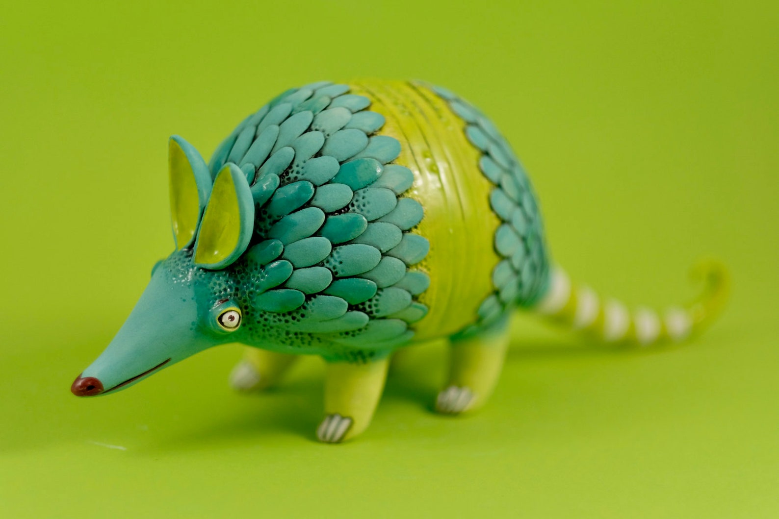 Ceramic Sculpture - Ceramic Figurine - Armadillo - Etsy