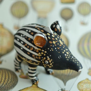 Ceramic Sculpture - Figurine - Tapir - Animal Sculpture - Unique Gift ...