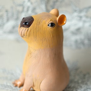 Capybaras - Capybara Sculpture - Etsy