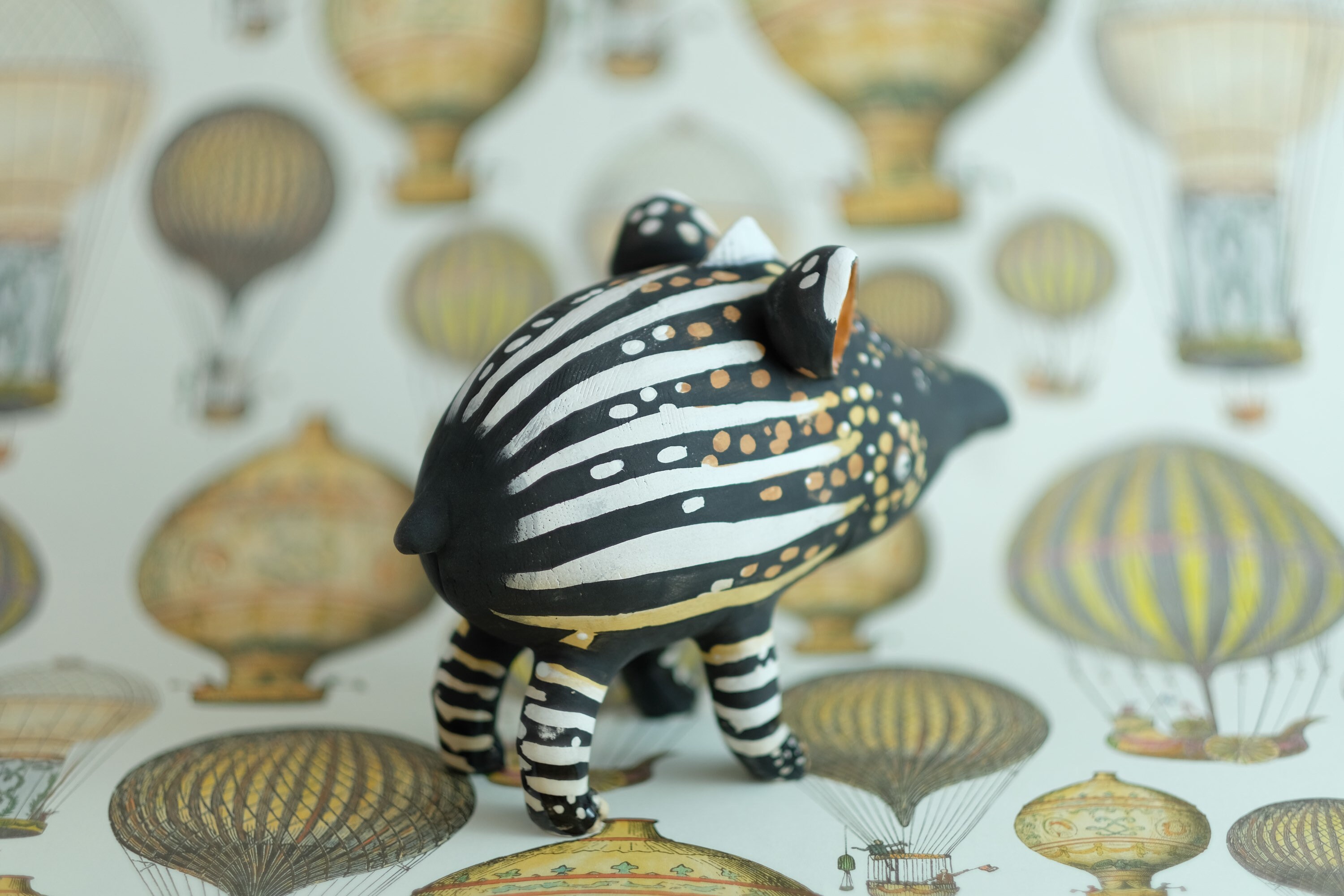 Ceramic Sculpture Figurine Tapir Animal Sculpture | Etsy UK