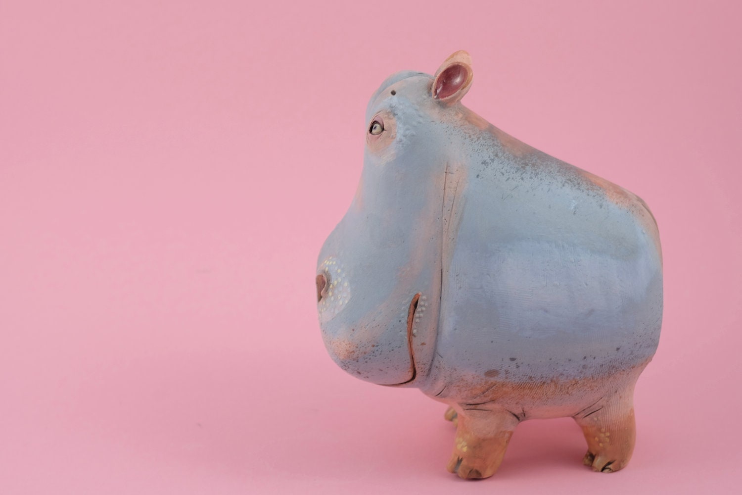 Ceramic Sculpture Ceramic Figurine Hyppo Hippopotamus - Etsy