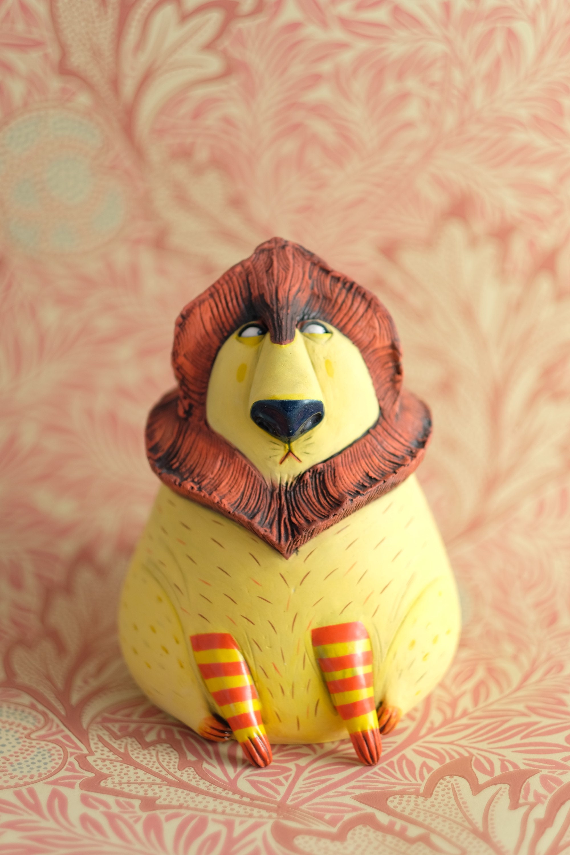 Ceramic Sculpture - Ceramic Figurine - Lion - Handmade - Unique Gift ...