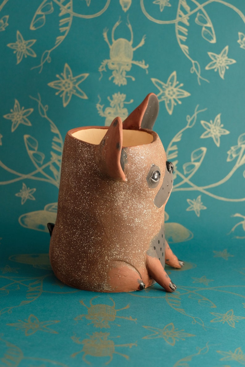 Ceramic Planter Customized Animal Planter - Etsy