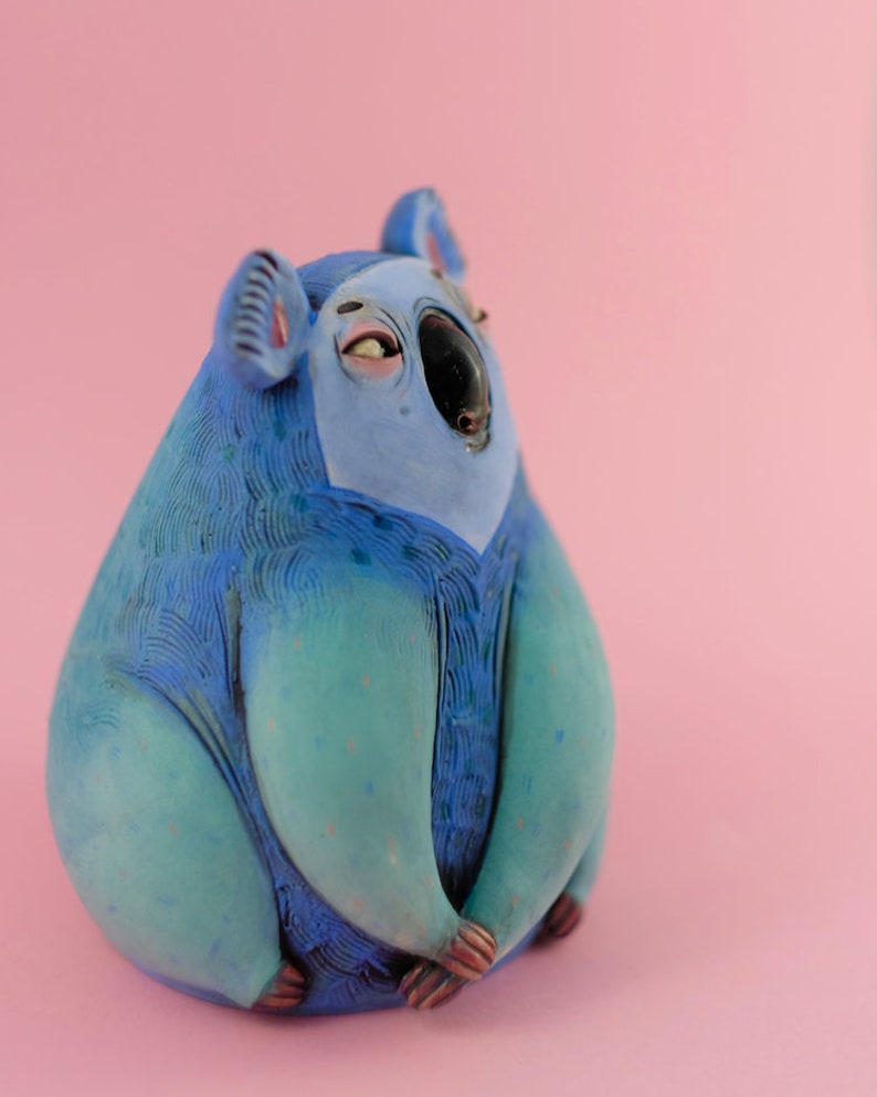 Ceramic Sculpture - Ceramic Figurine - Koala - Ceramics and Pottery ...