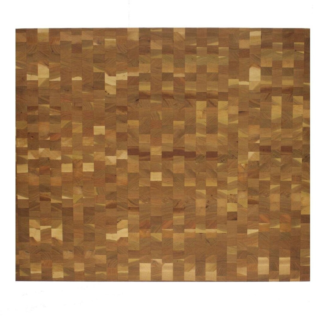 Cherry End Grain Cutting Board 24 X 24 - Etsy
