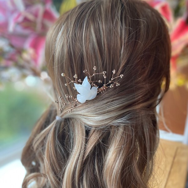 Bird Hair Comb - Etsy