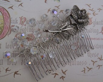 Marcasite rose | Etsy