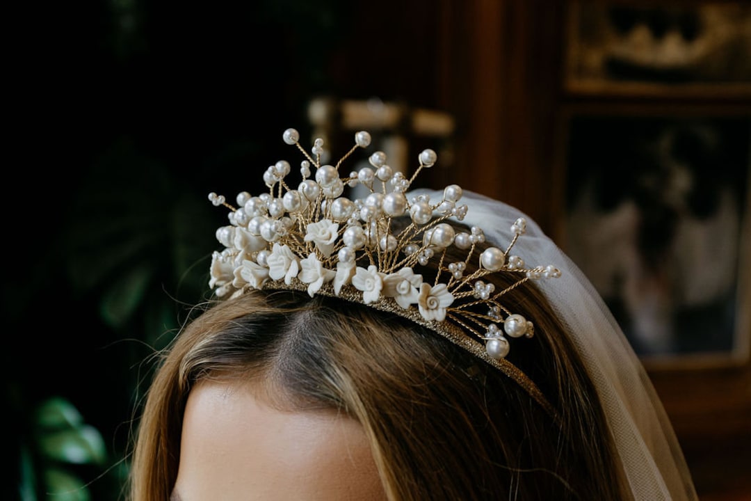 Pearl Hair Piece, Pearl Bridal Hair Accessory, Pearl Wedding Hair ...