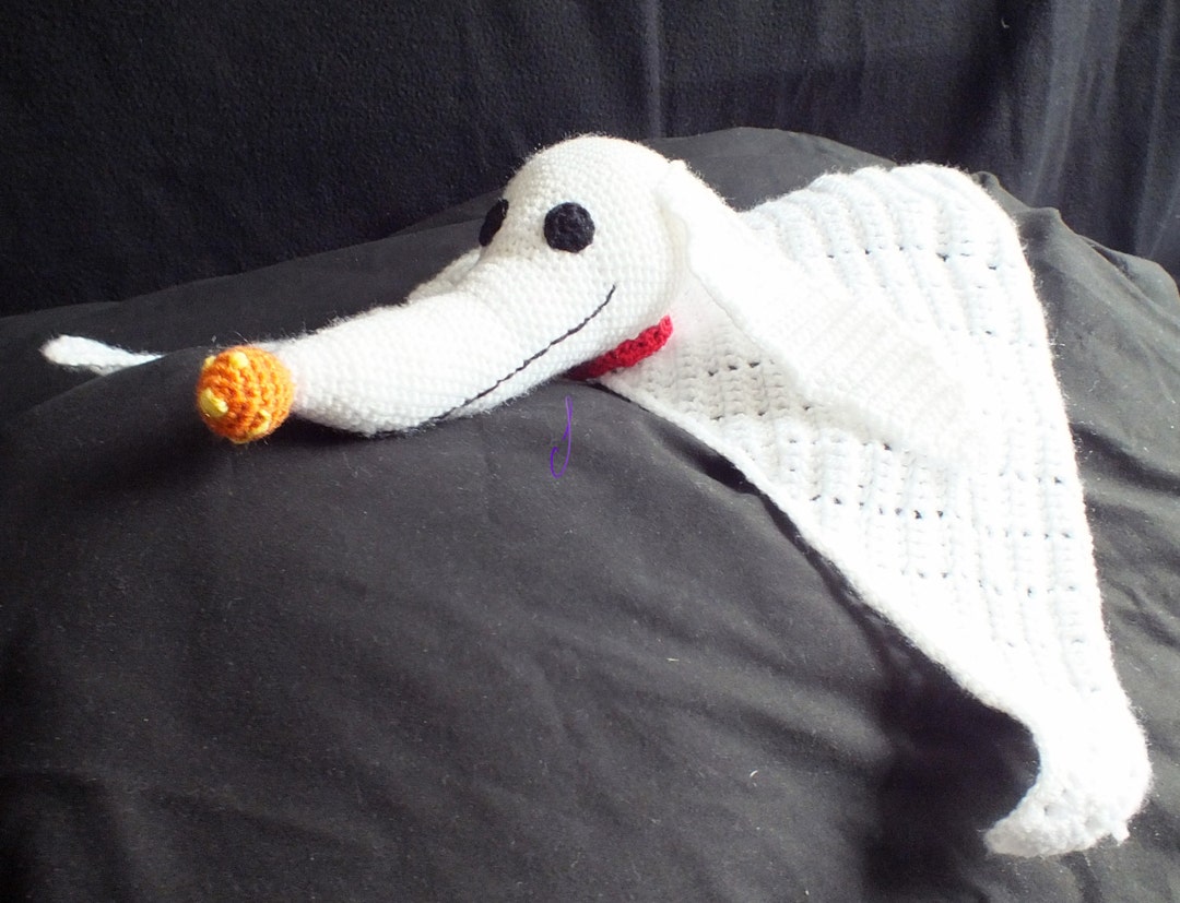 Crochet Ghost Dog Inspired by Zero From the Nightmare Before Christmas ...