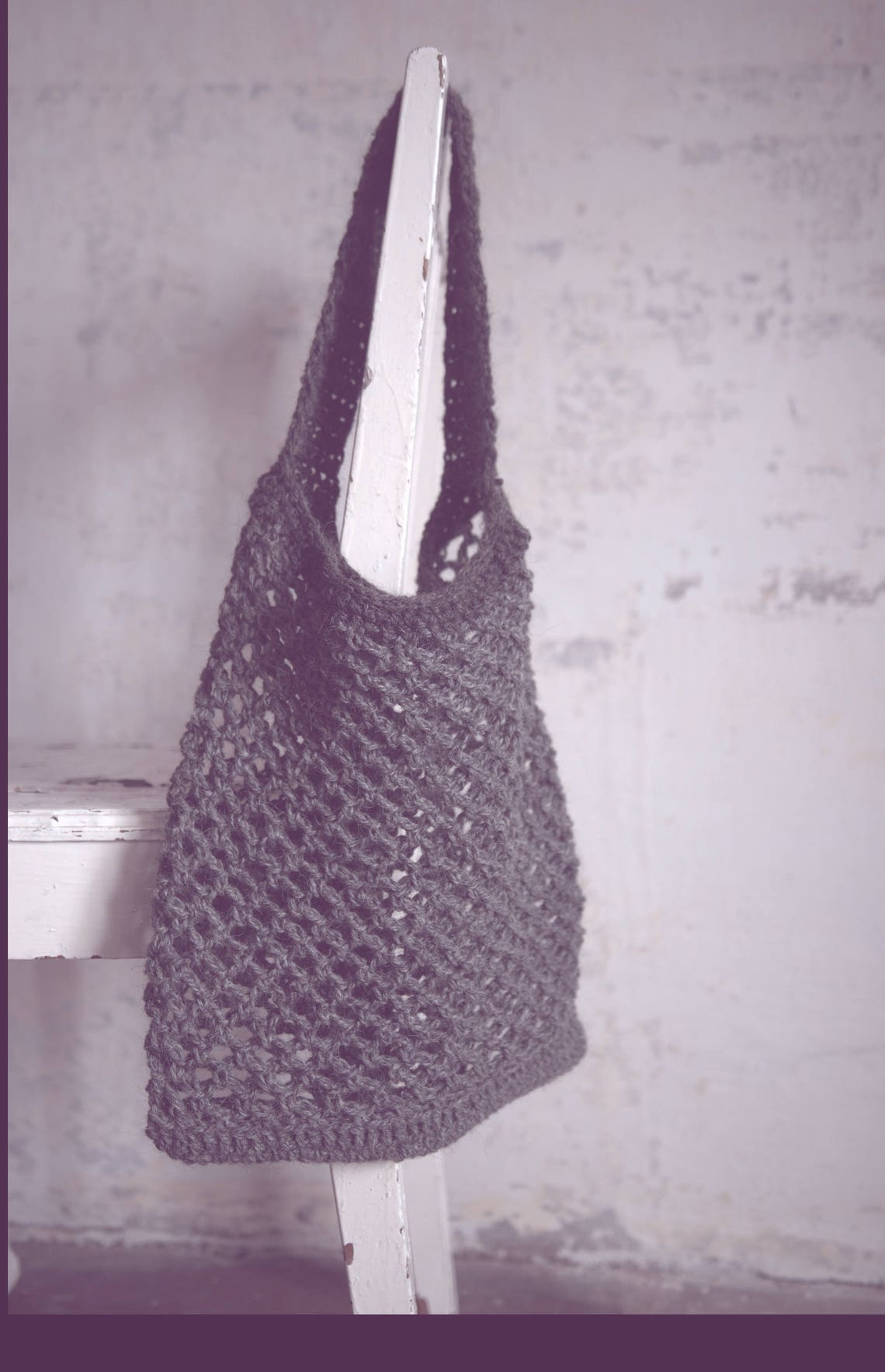 Super Stretchy Market Bag PATTERN, French Shoppers Bag Pattern ...