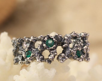 Ocean Inspired Ring | Etsy