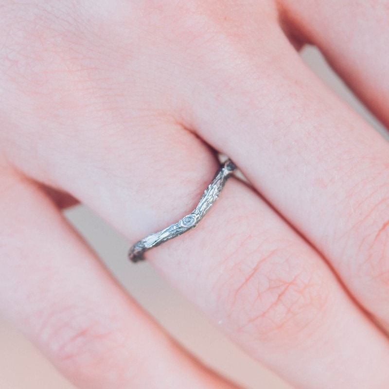 Tree Wedding Ring - Etsy