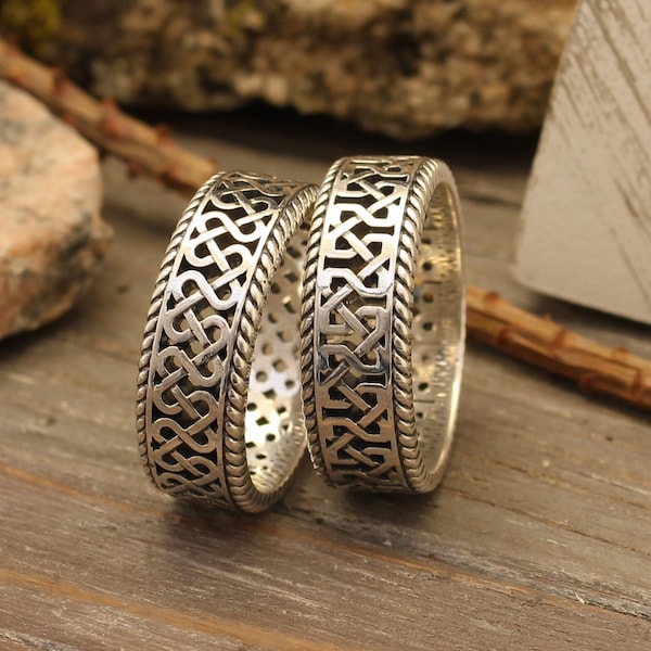 Matching Wedding Bands - Etsy