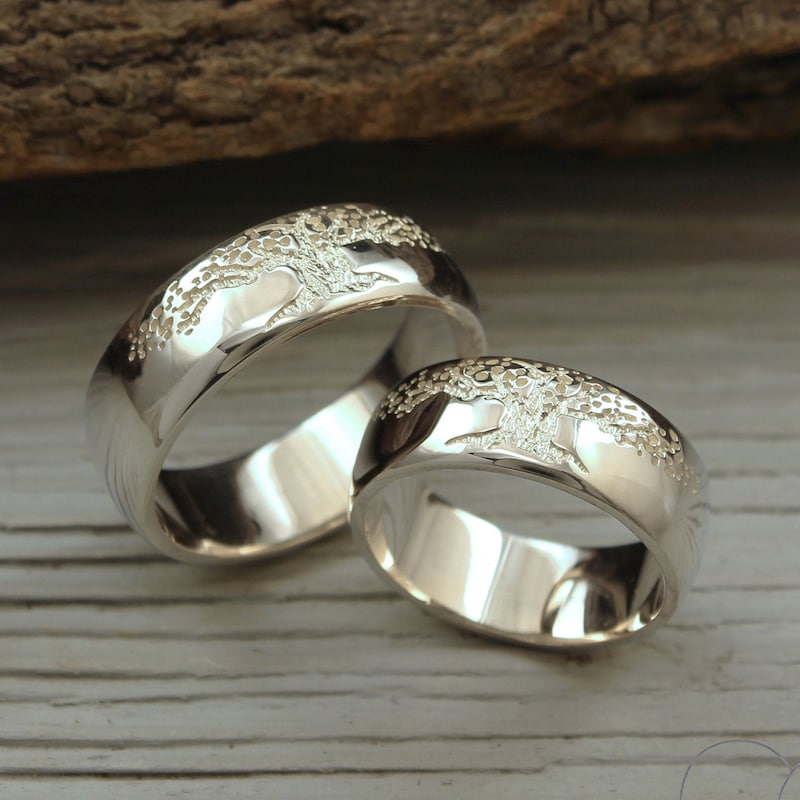 Tree Wedding Ring - Etsy Canada