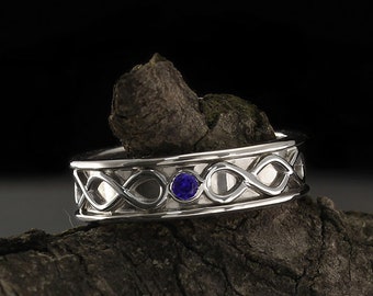 Mens infinity ring | Etsy