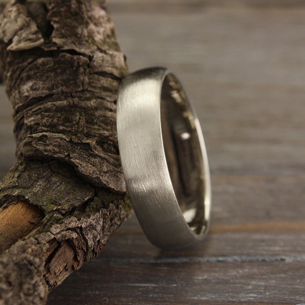 Matte Finish Ring - Etsy