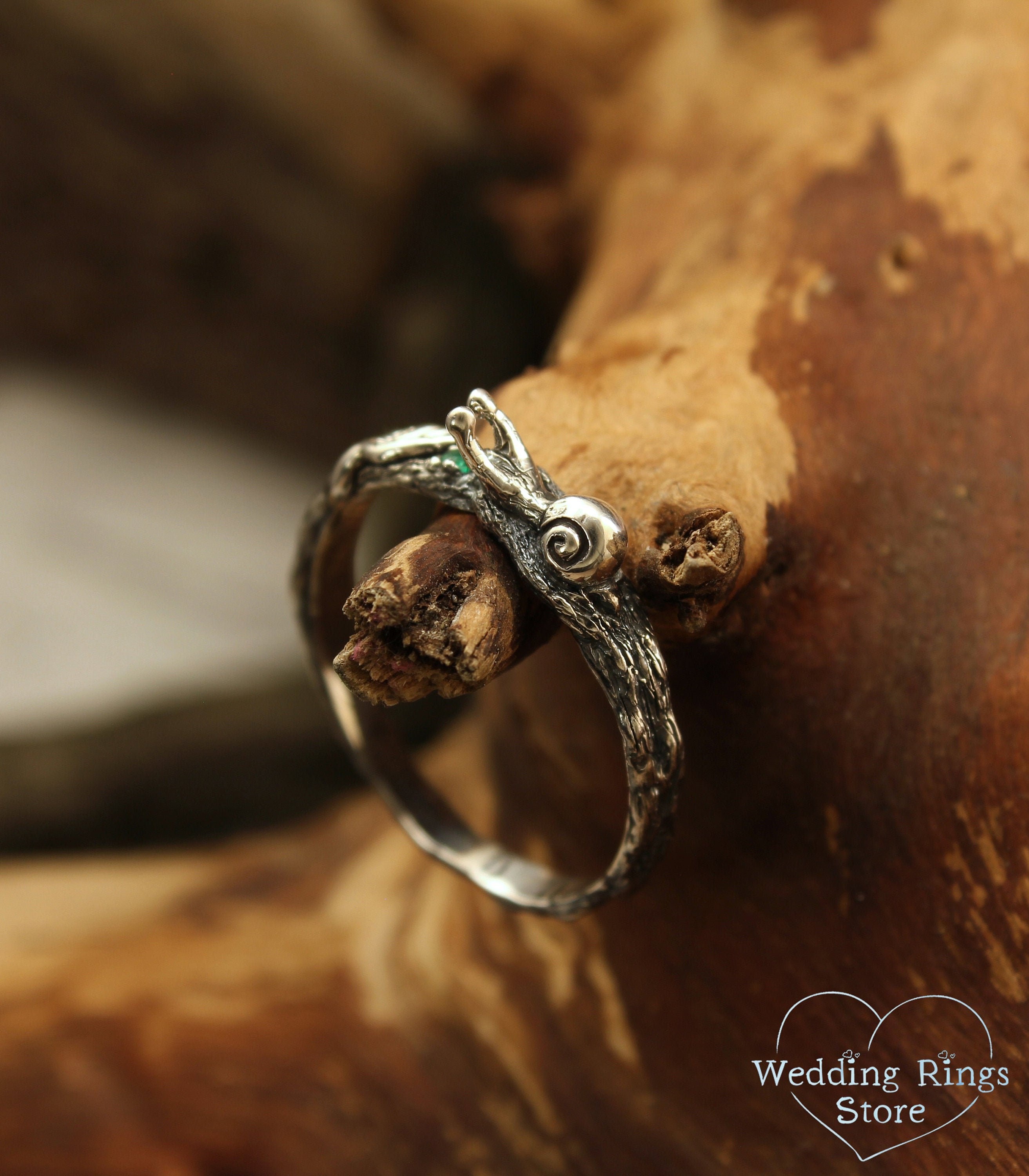 Branch Wedding Rings