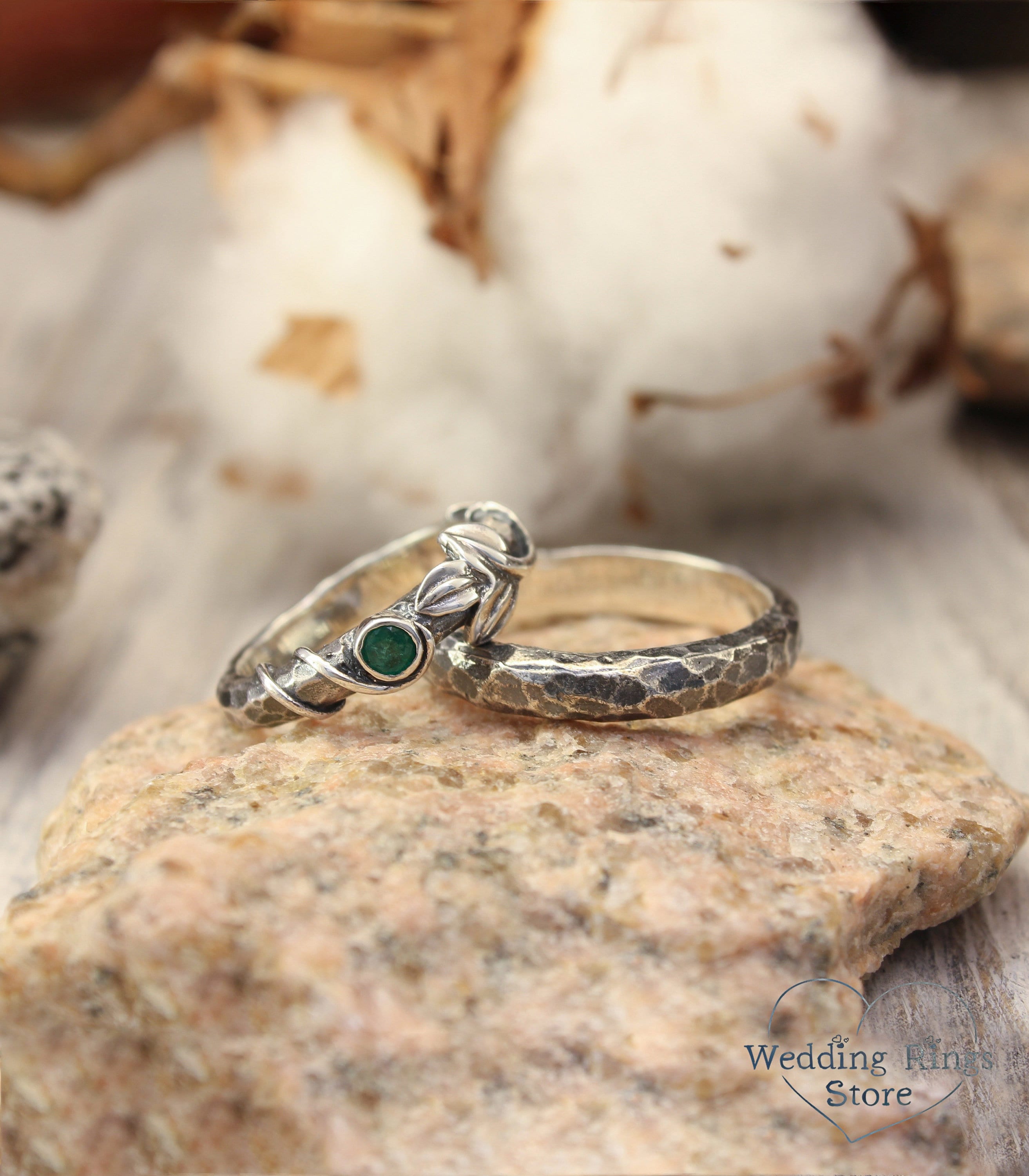 His And Her Birthstone Rings