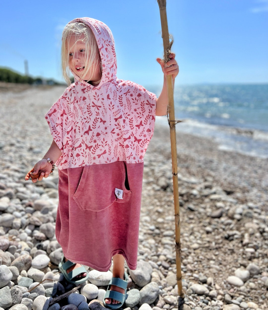 Children's Poncho Surf Poncho Poncho Surf Terry Towel Hoodie Surf Cape ...
