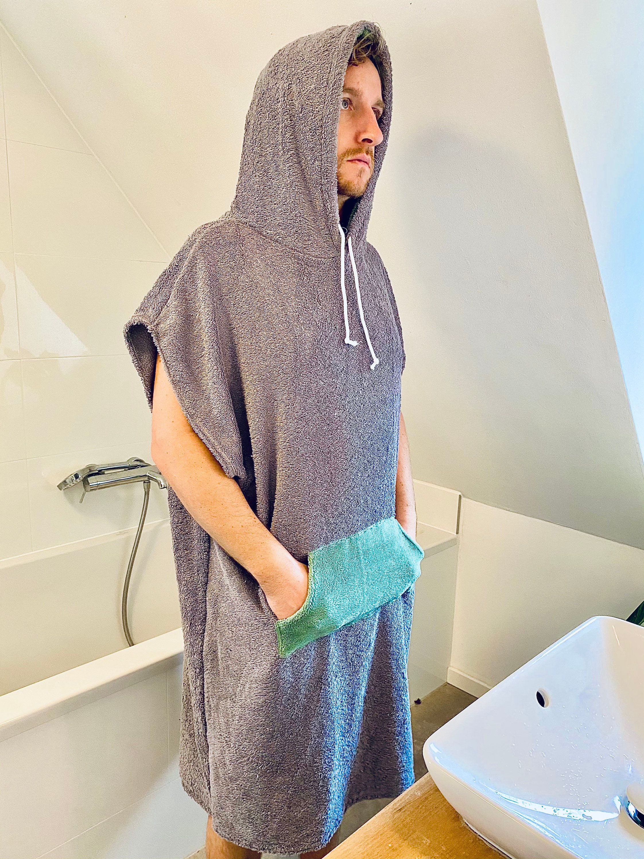 Poncho Bath Poncho Surf Poncho Bathrobe - Etsy