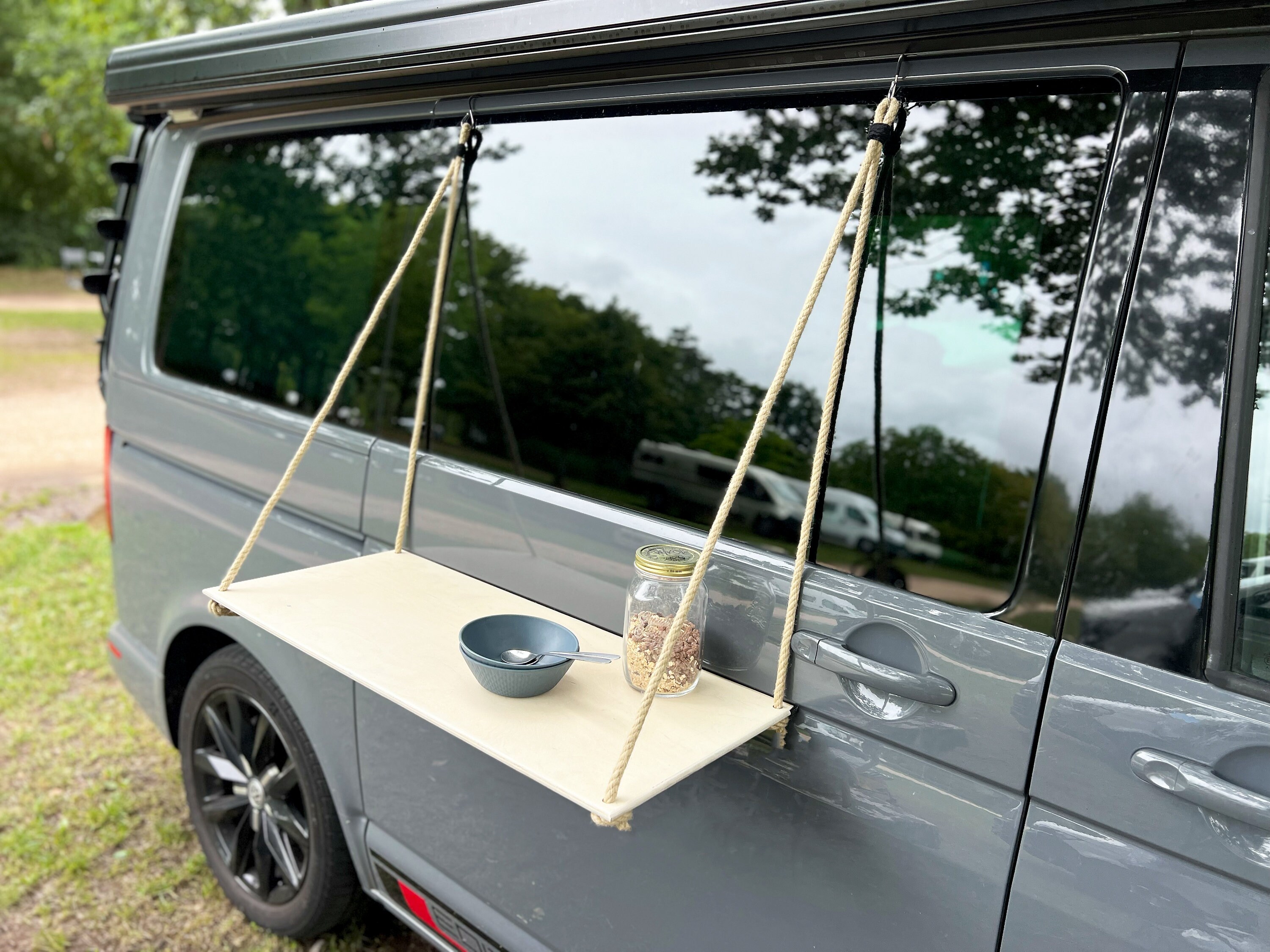 VW Bus Van Outside Table Outdoor Kitchen Camping Vanlife Van - Etsy