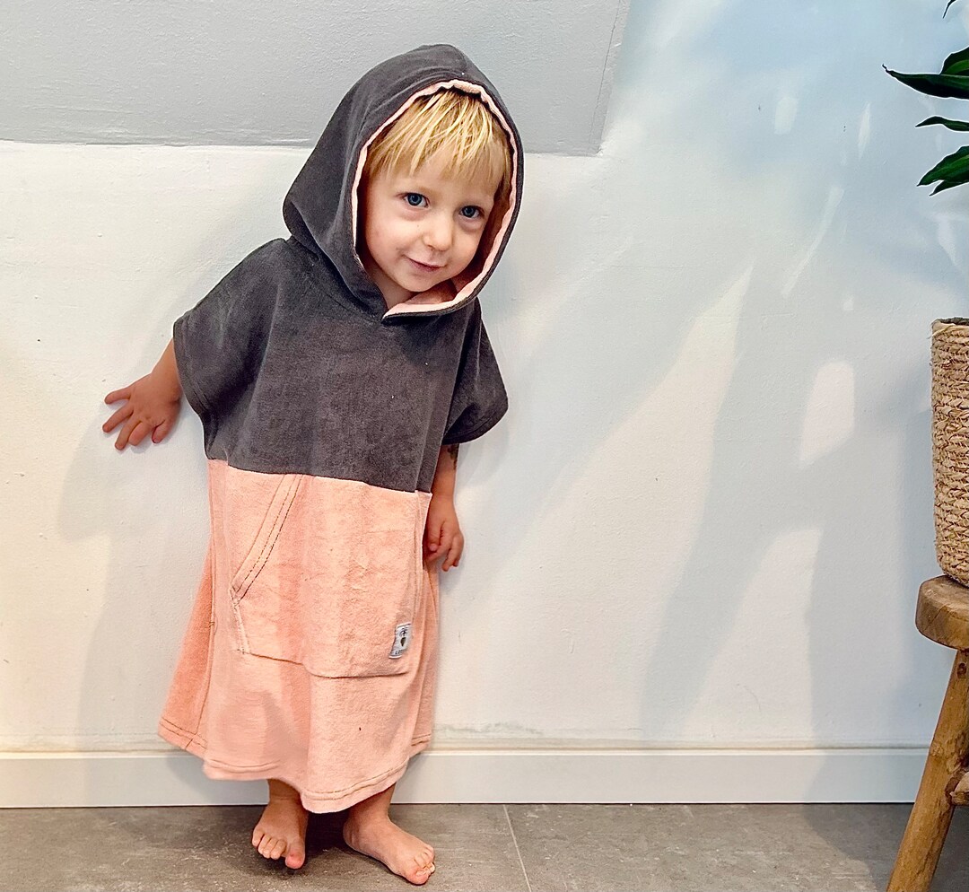 Children's Poncho Surf Poncho Surf Terry Towel Hoodie Surfcape Cape ...