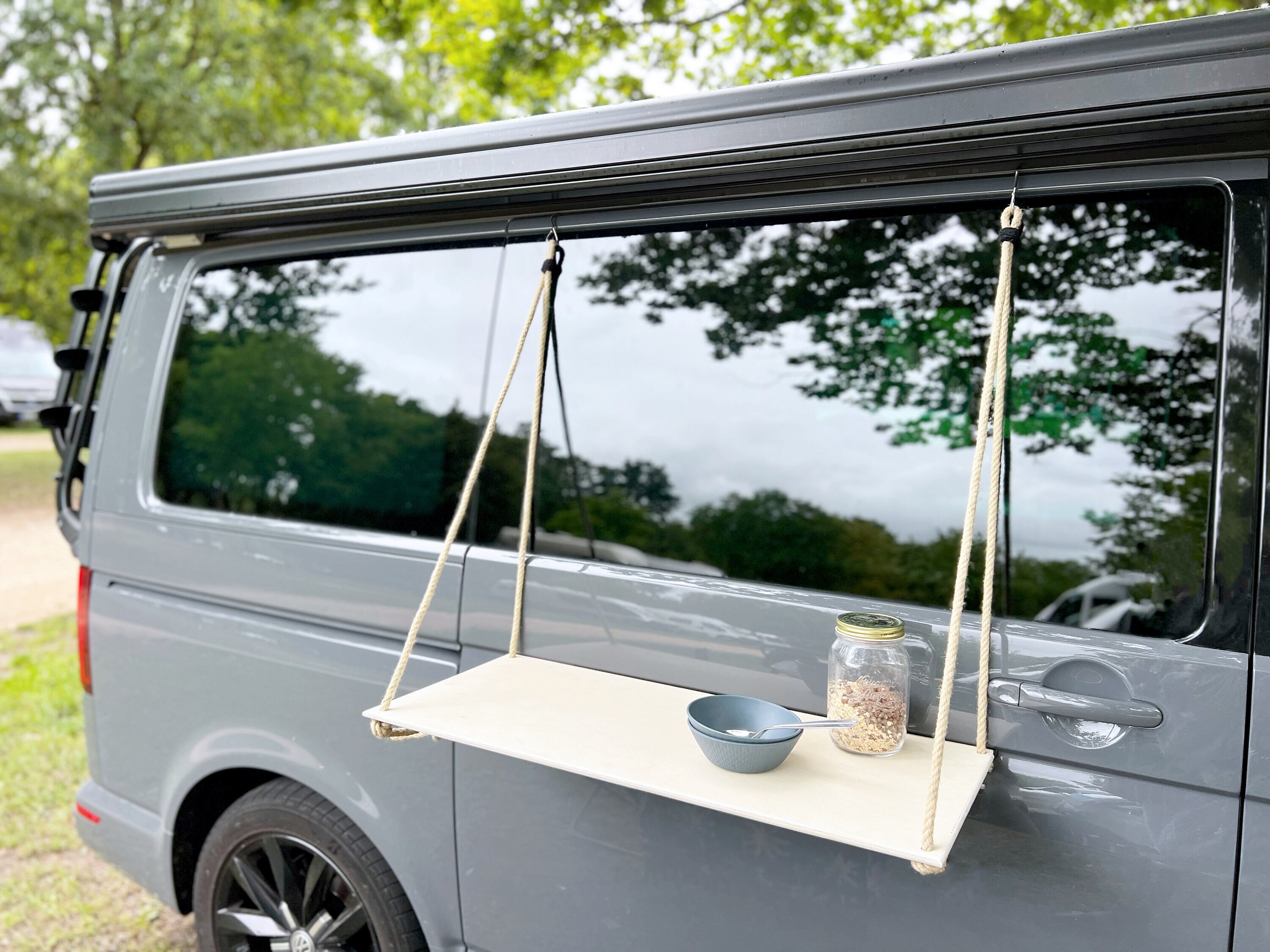 VW Bus Van Outside Table Outdoor Kitchen Camping Vanlife Van - Etsy