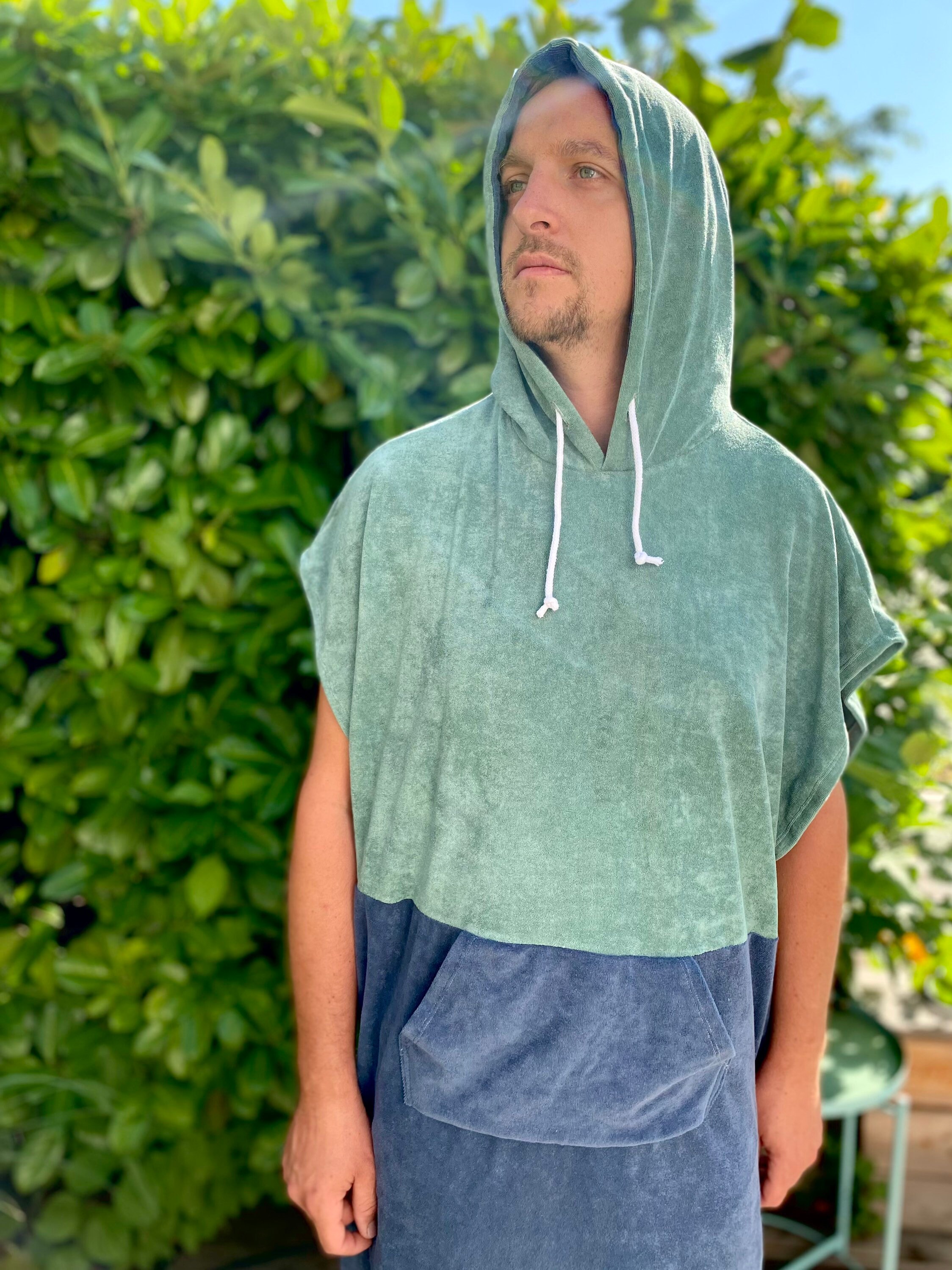Poncho Bath Poncho Surf Poncho Bathrobe - Etsy