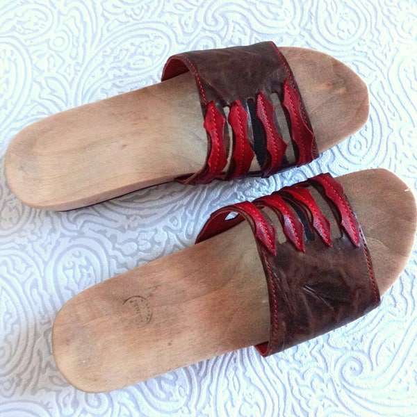 Wood Platform Sandal - Etsy