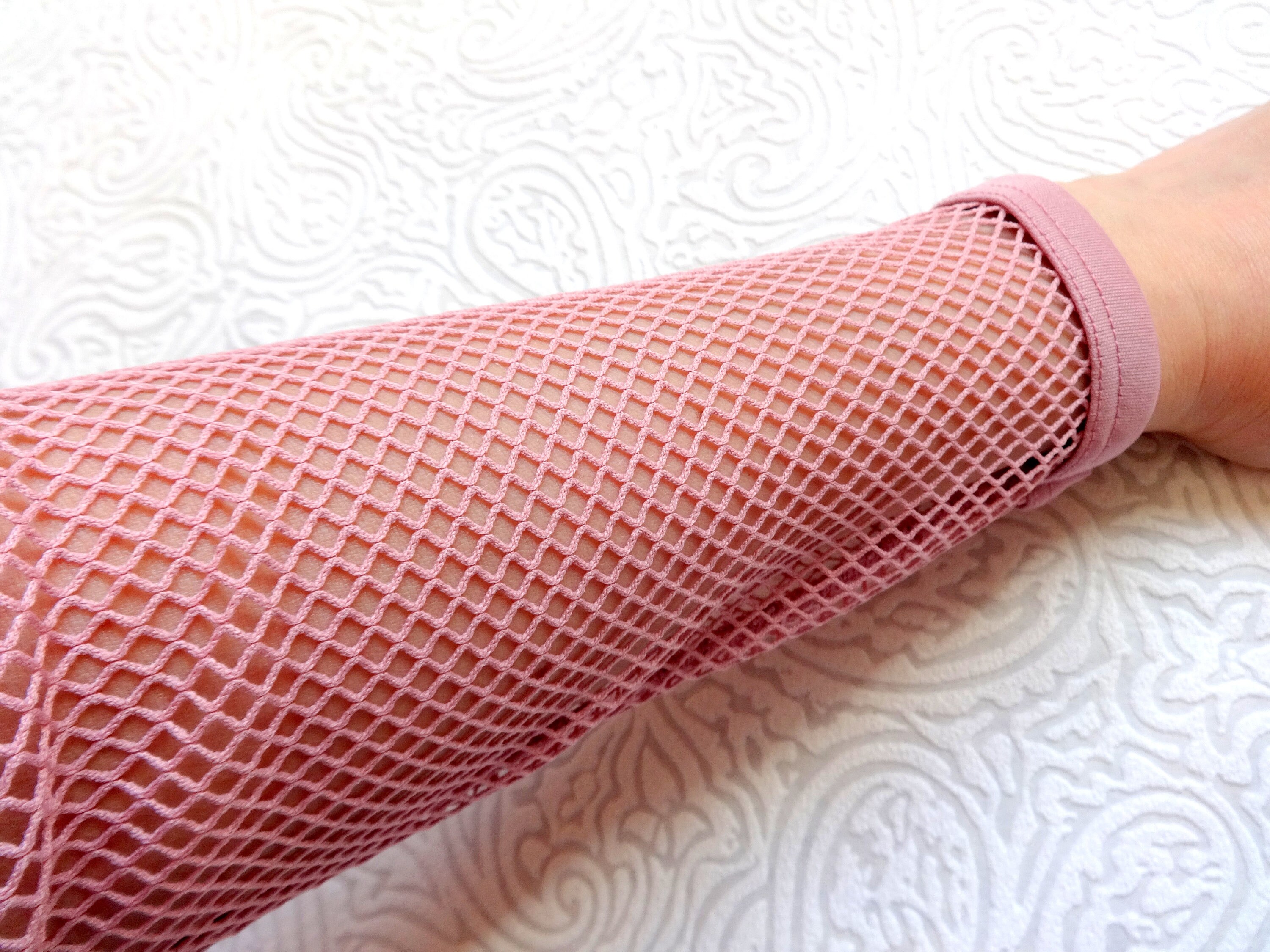 Vintage Mesh Top Set of 2 Sleeveless Top & Long Sleeve Mesh Old Pink ...