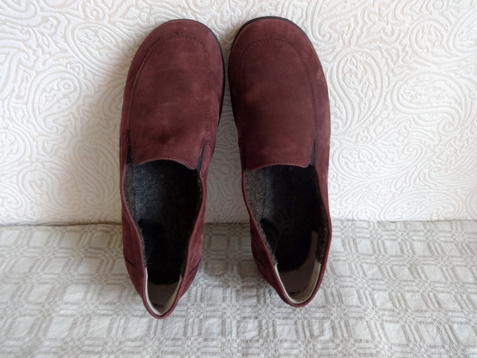 Dark Purple DANSKO Suede Shoes Warm Shoes Women's Shoes Lazy Shoes ...