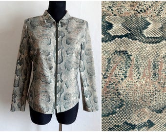 Snake Skin Jacket - Etsy