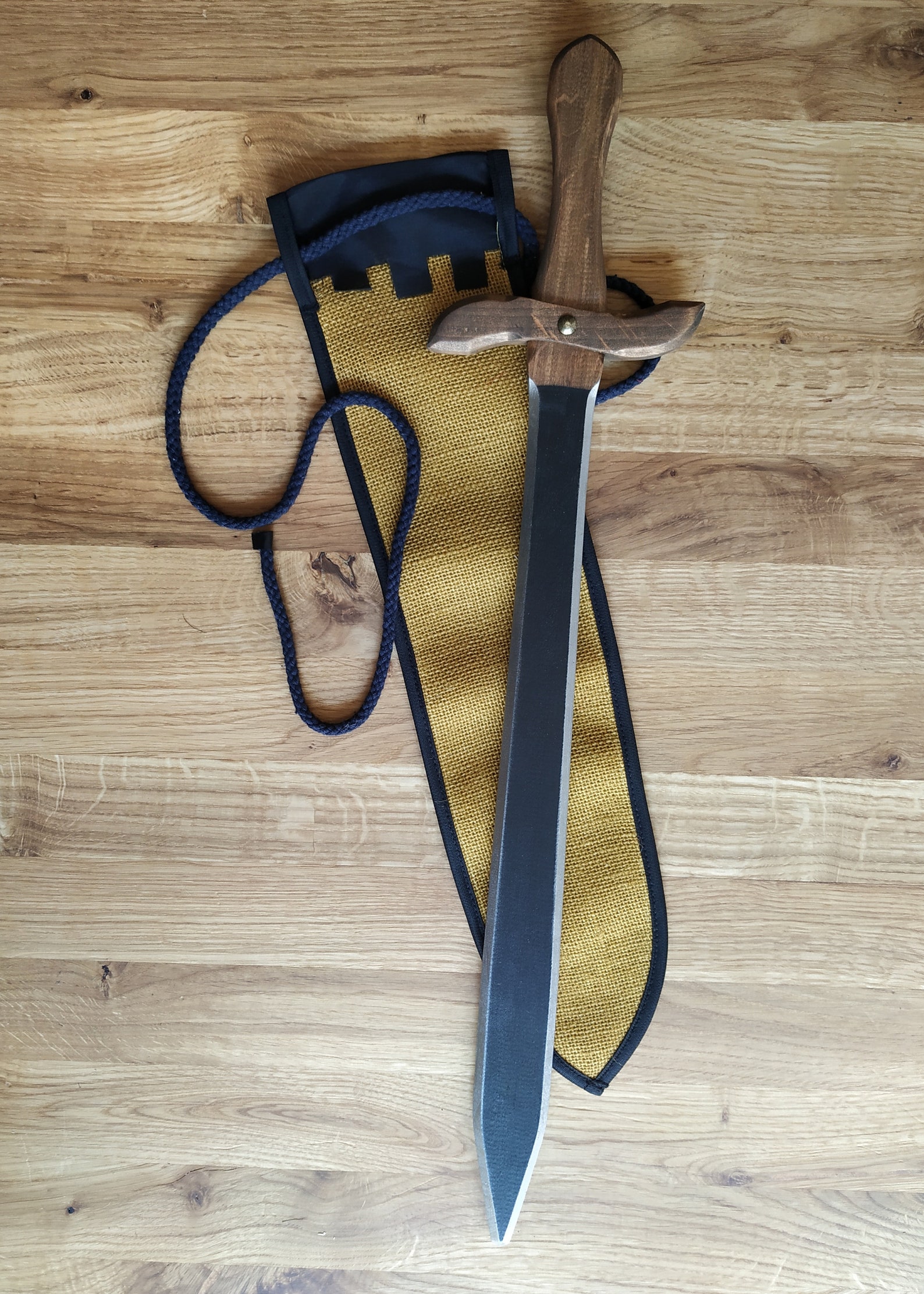 Wooden Sword With Cover Viking Sword Wood Sword for Kids - Etsy