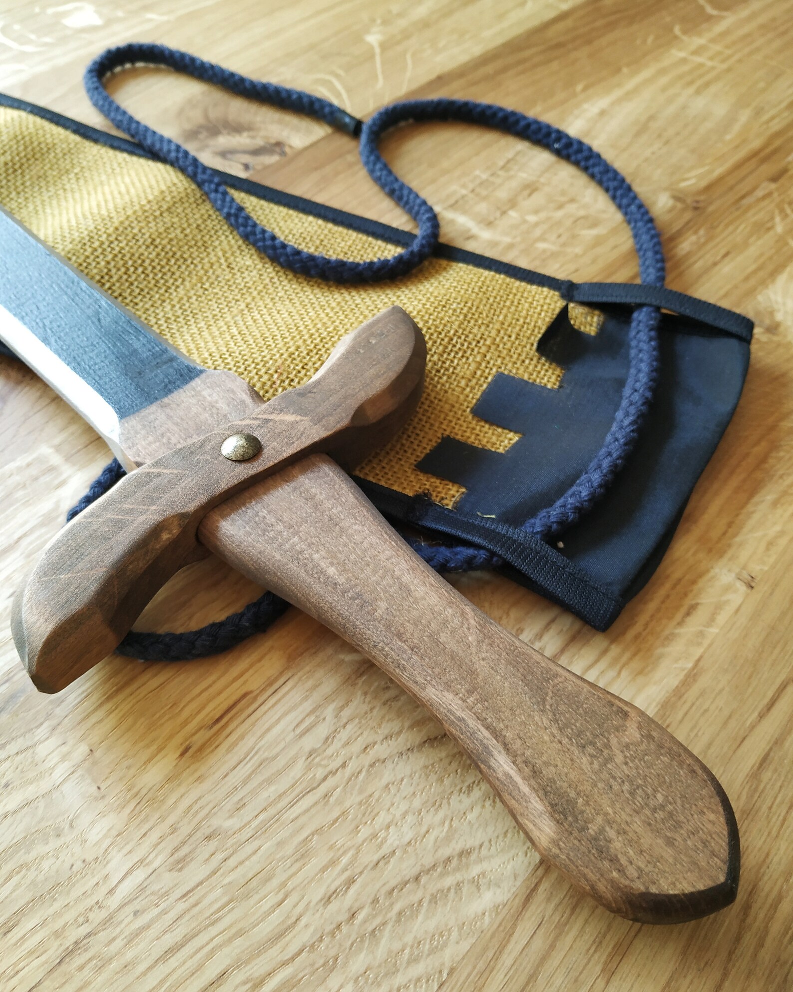 Wooden Sword With Cover Viking Sword Wood Sword for Kids - Etsy