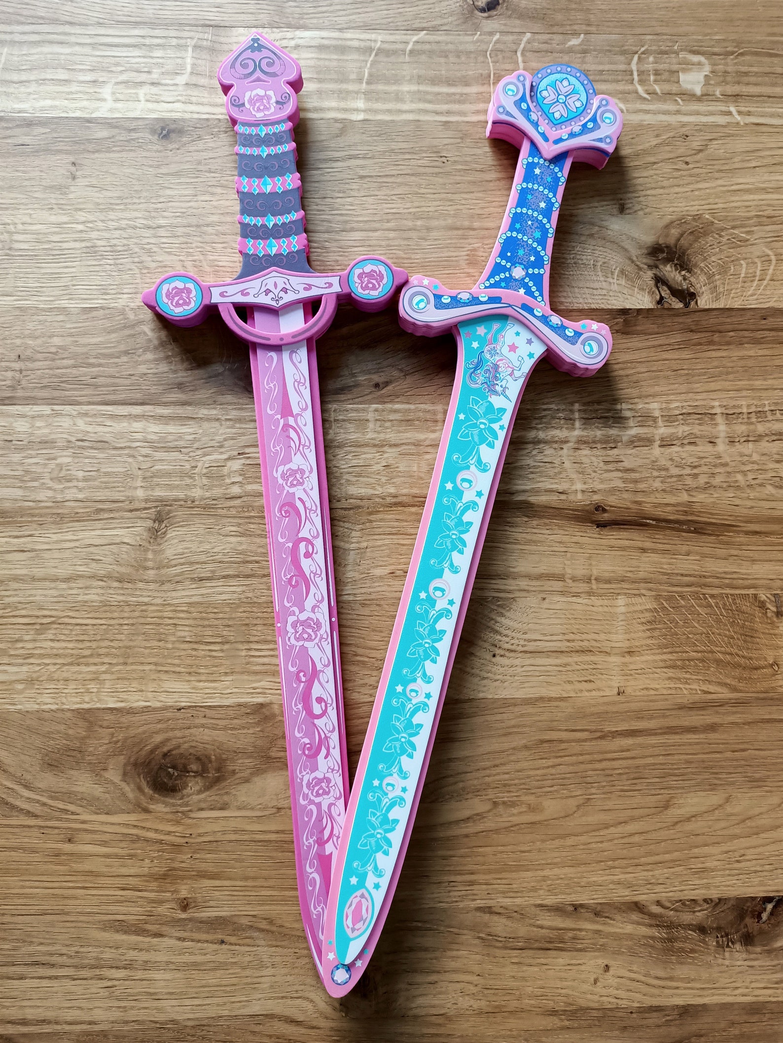 Large Templar Sword Foam Sword Pink Sword Ladies Sword - Etsy