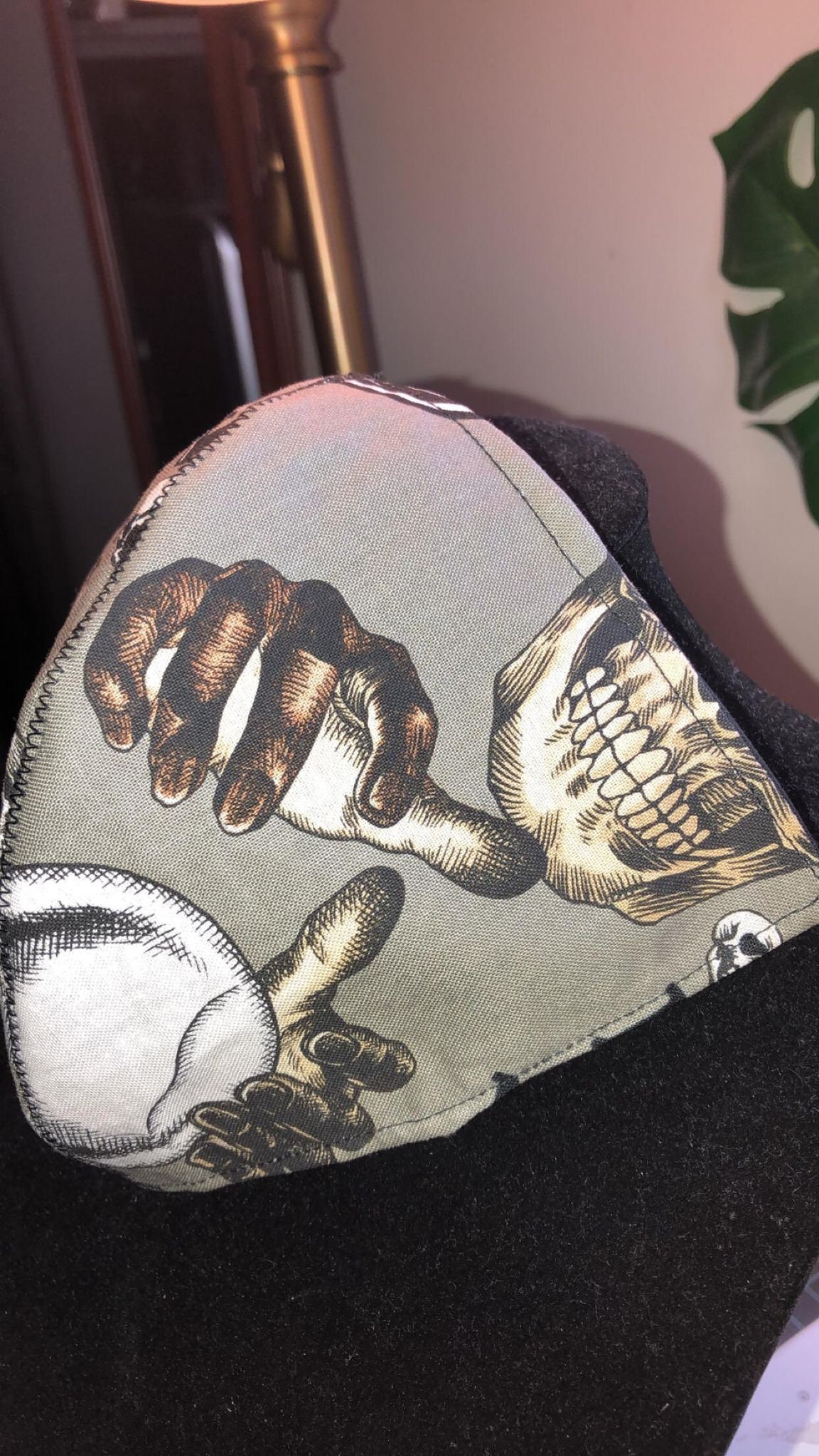 In the Style of Ouija Themed Face Mask - Etsy UK