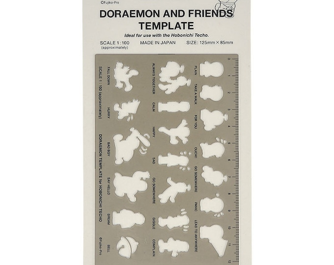 Hobonichi Stencil doraemon, Hobonichi Techo Accessories - Etsy