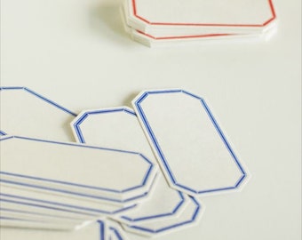 Letterpress Label | Etsy