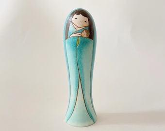 Japanese Nativity Set, Kokeshi Dolls Nativity Set, Nativity Scene ...